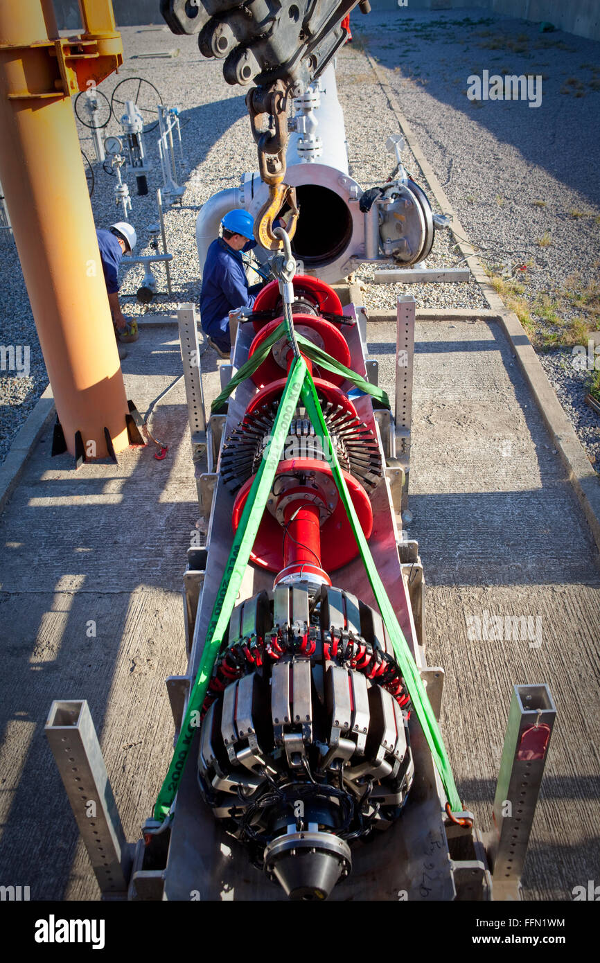 Gas ,oil and water pipeline inspection Stock Photo - Alamy