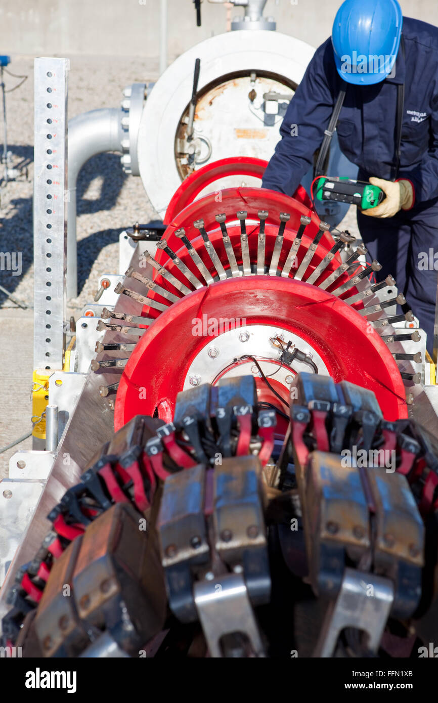 Pipeline inspection, Pigging Stock Photo - Alamy Pipeline inspection, Pigging Stock Photo - Alamy