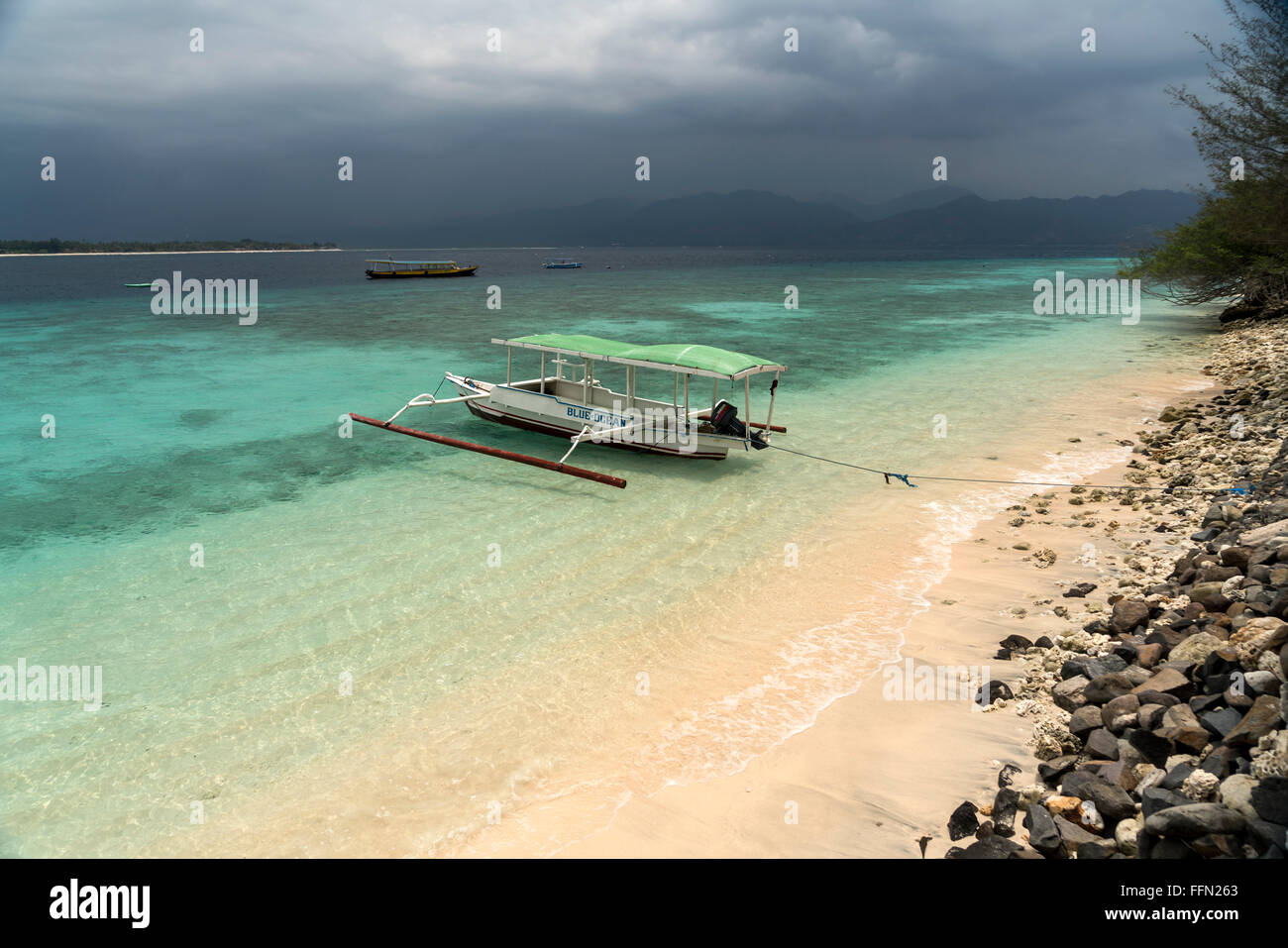 Outrigger canoe indonesia hi-res stock photography and images - Alamy