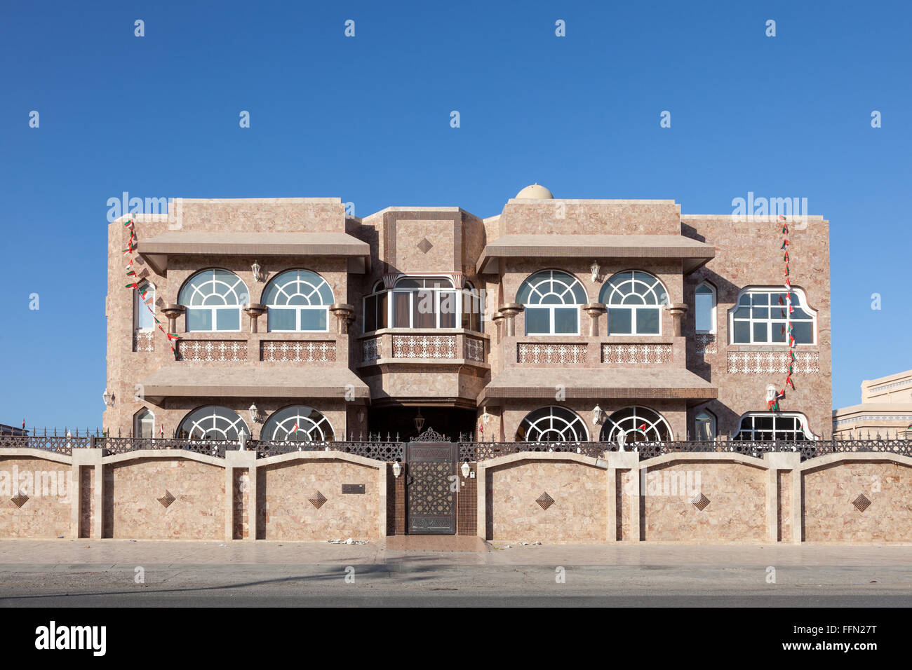 Residential house in Oman Stock Photo - Alamy
