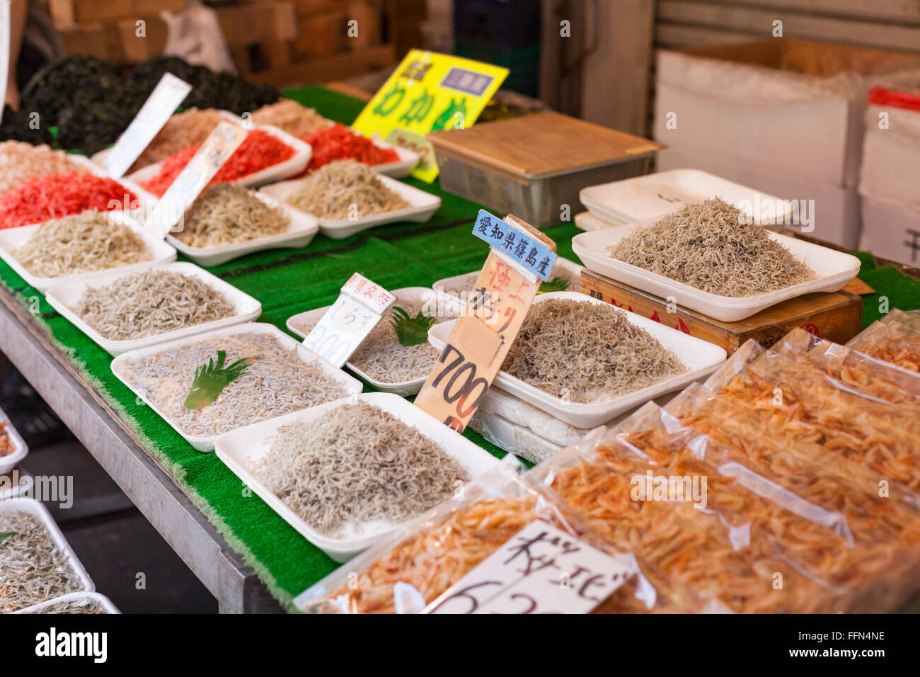 Sale of Japanese traditional products Stock Photo - Alamy