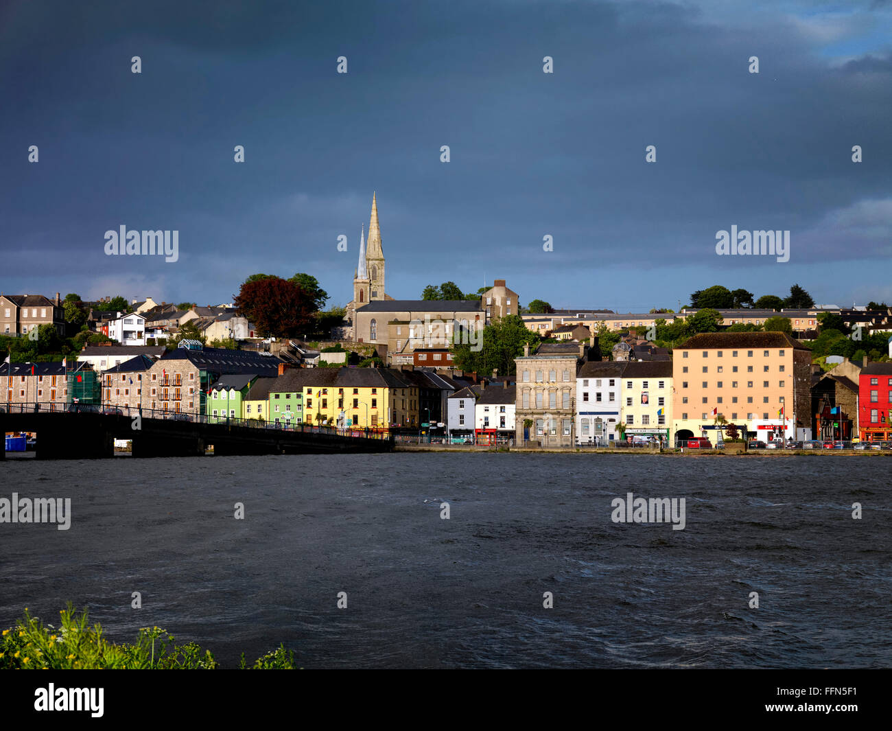 New Ross- River Barrow- Wexford Ireland Stock Photo - Alamy
