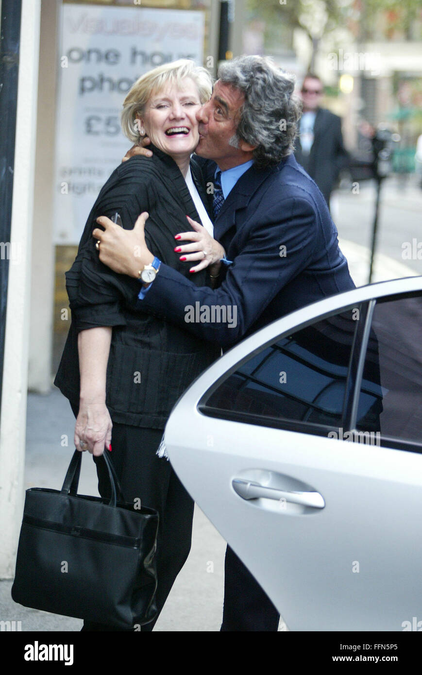 David Dickinson HAVING FUN AFTER EATING AT THE IVY LONDON (credit image ...