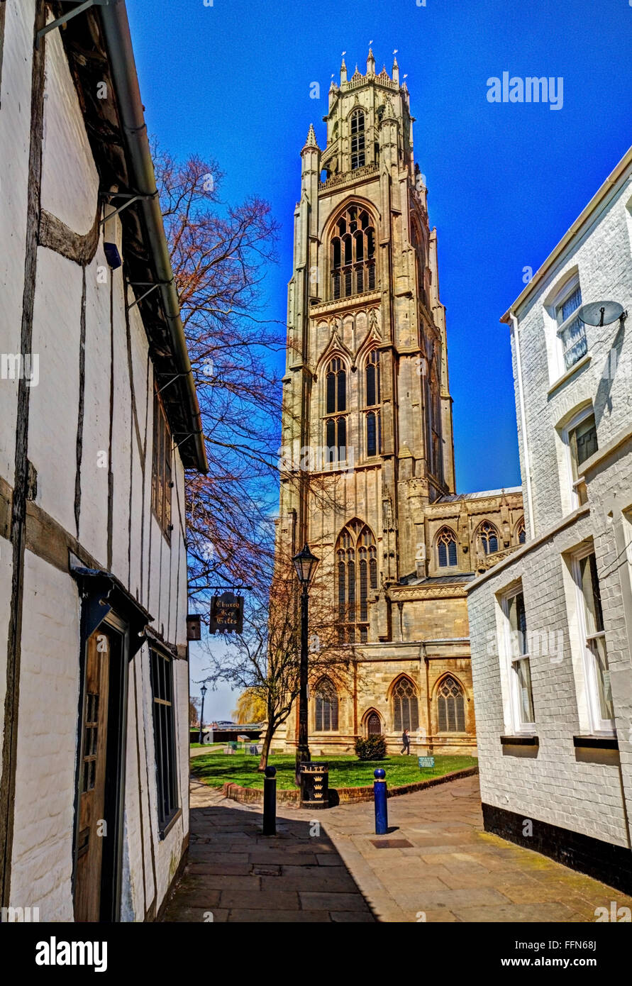 St botolphs church boston hi-res stock photography and images - Alamy