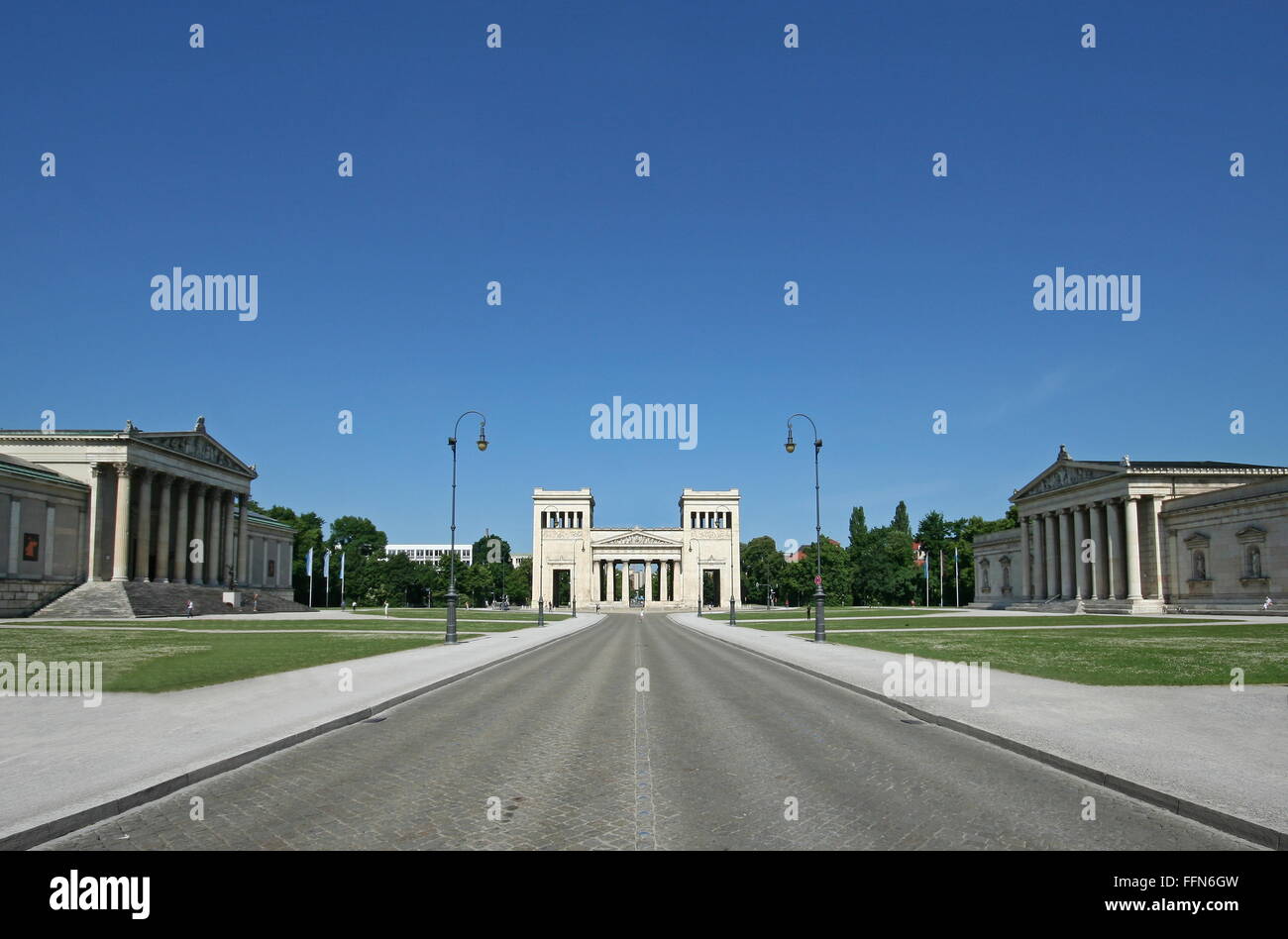 Panorama of koenigsplatz hi-res stock photography and images - Alamy