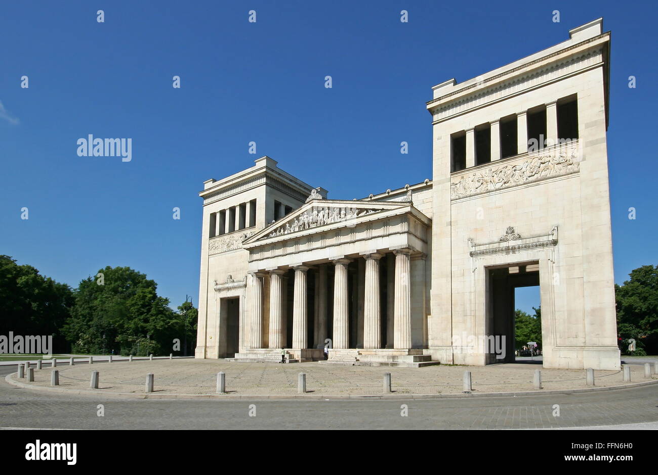 geography / travel, Germany, Bavaria, Munich, buildings, Propylaea ...