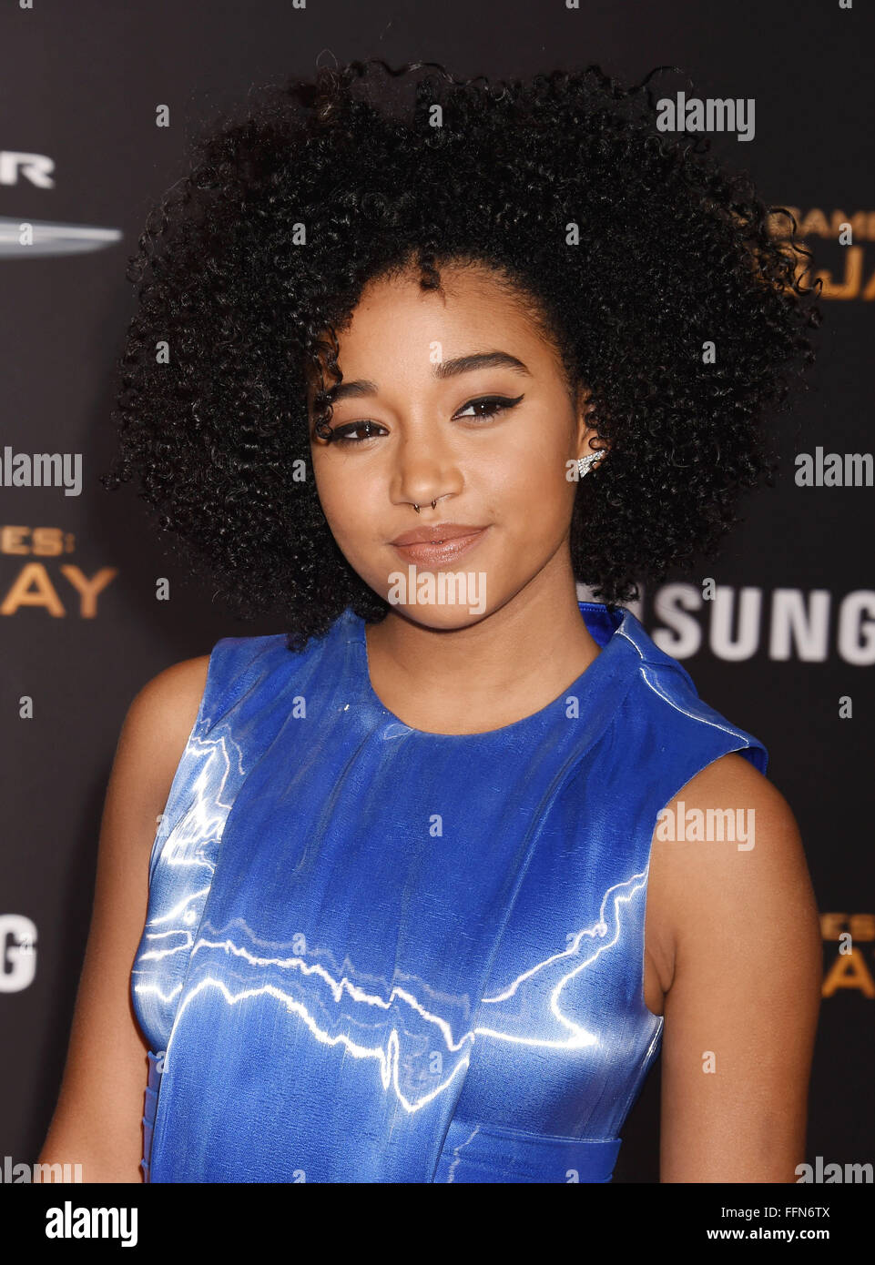Amandla Stenberg Hunger Games High Resolution Stock Photography and ...