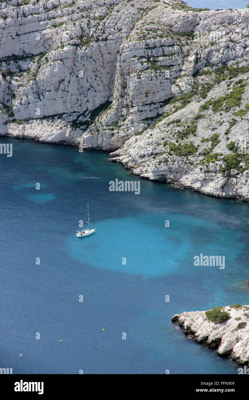 geography / travel, France, Calanques, Calanque de Sugiton, Southern ...