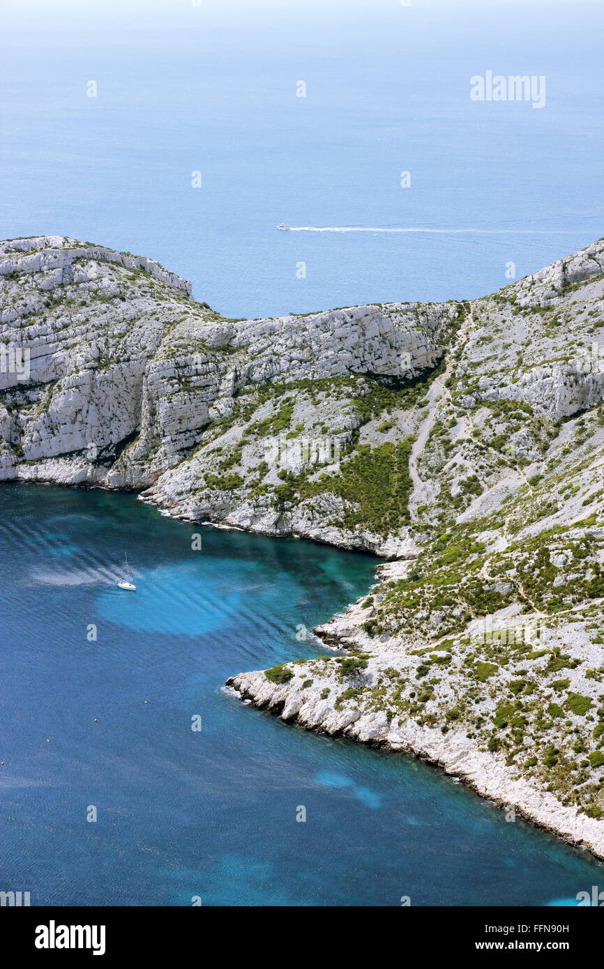 France calanques hi-res stock photography and images - Alamy