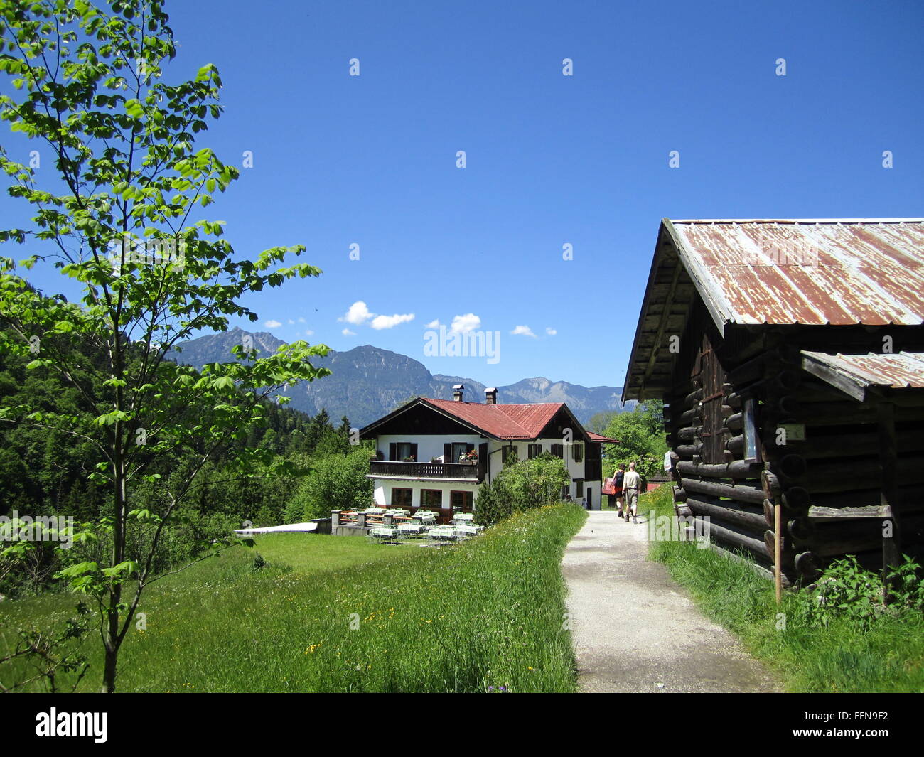 geography / travel, Germany, Bavaria, landscapes, Rein Valley, alpine ...