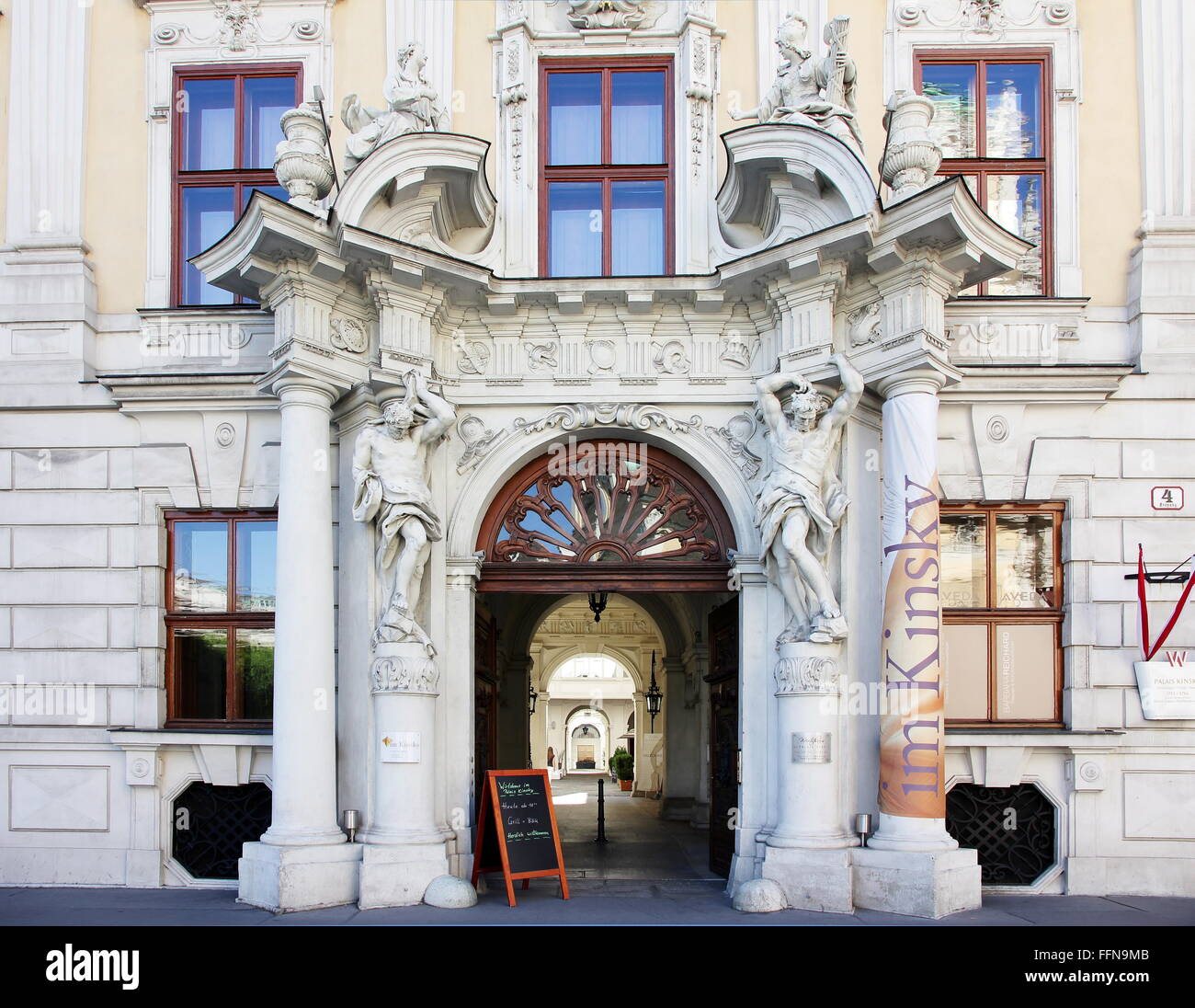 Built by johann lucas von hildebrandt hi-res stock photography and ...