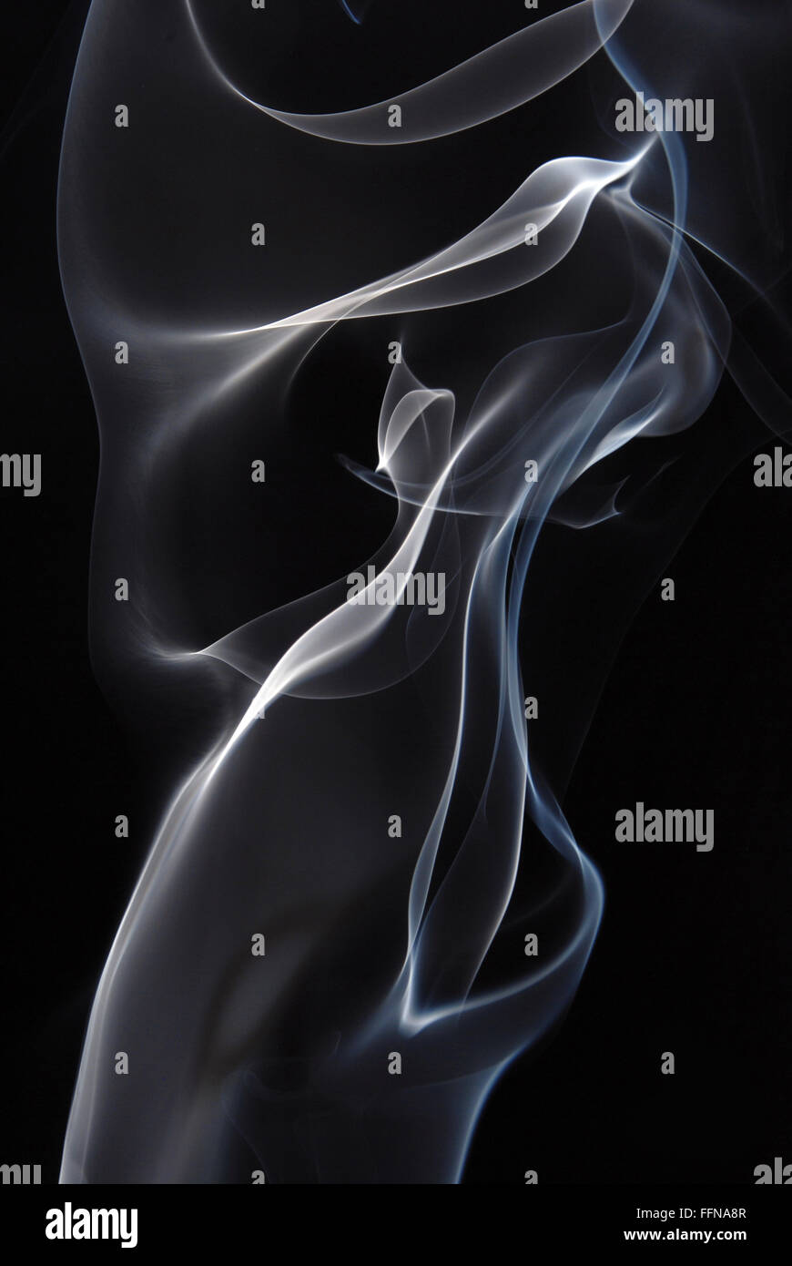 smoke curly lines background Stock Photo - Alamy