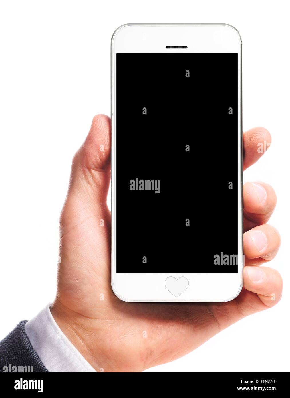 modern smartphone in hand Stock Photo - Alamy