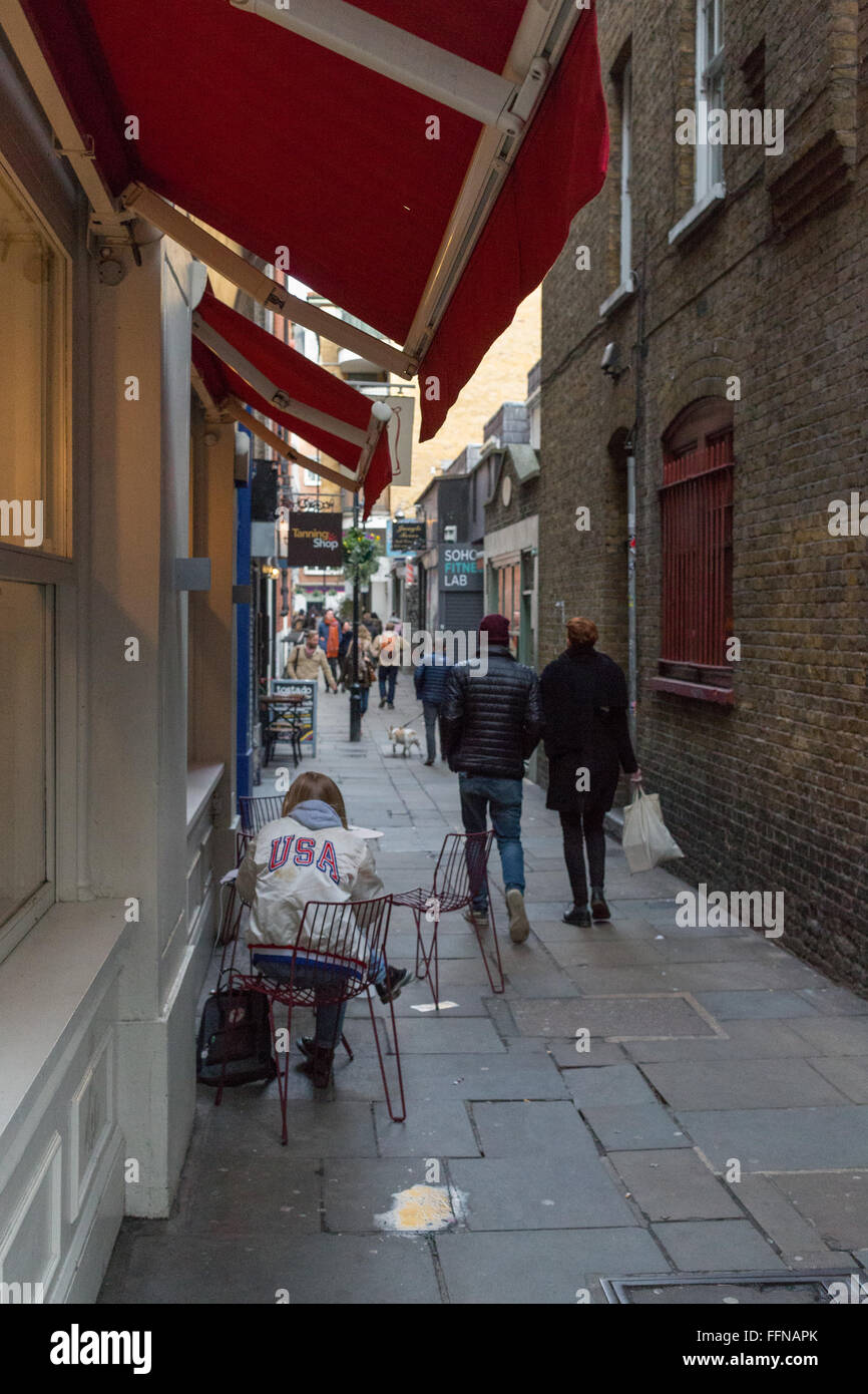 Soho alleyway hi-res stock photography and images - Alamy
