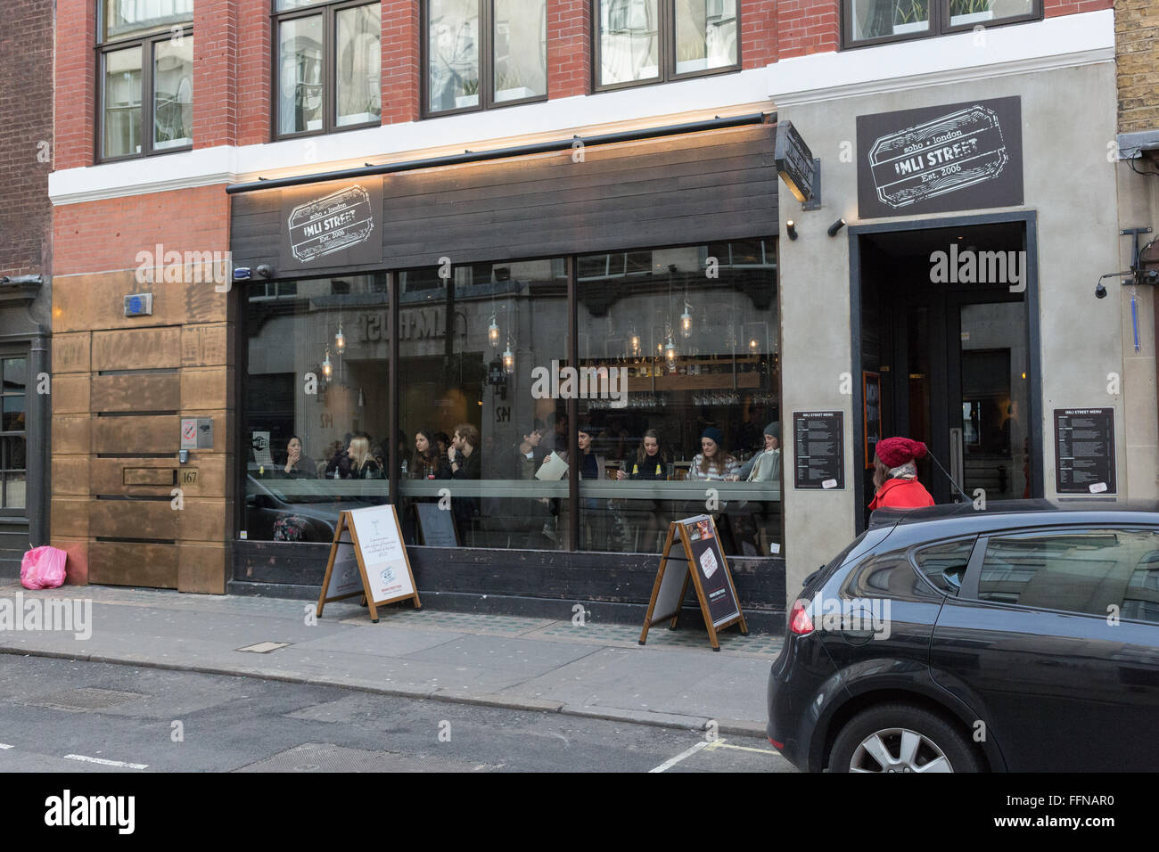 Imli Street restaurant Stock Photo - Alamy