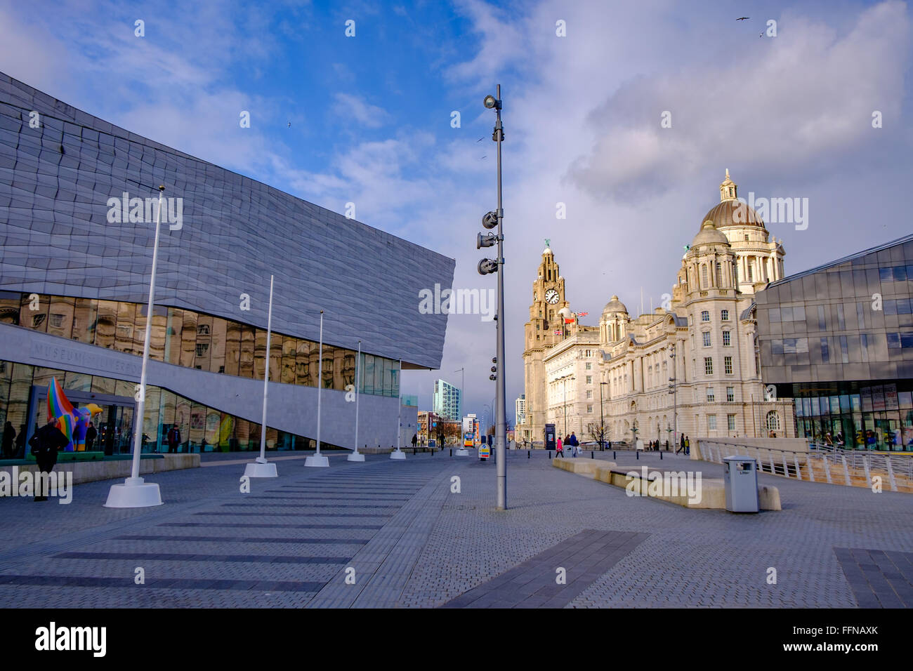 Port of Liverpool Building Stock Photo - Alamy