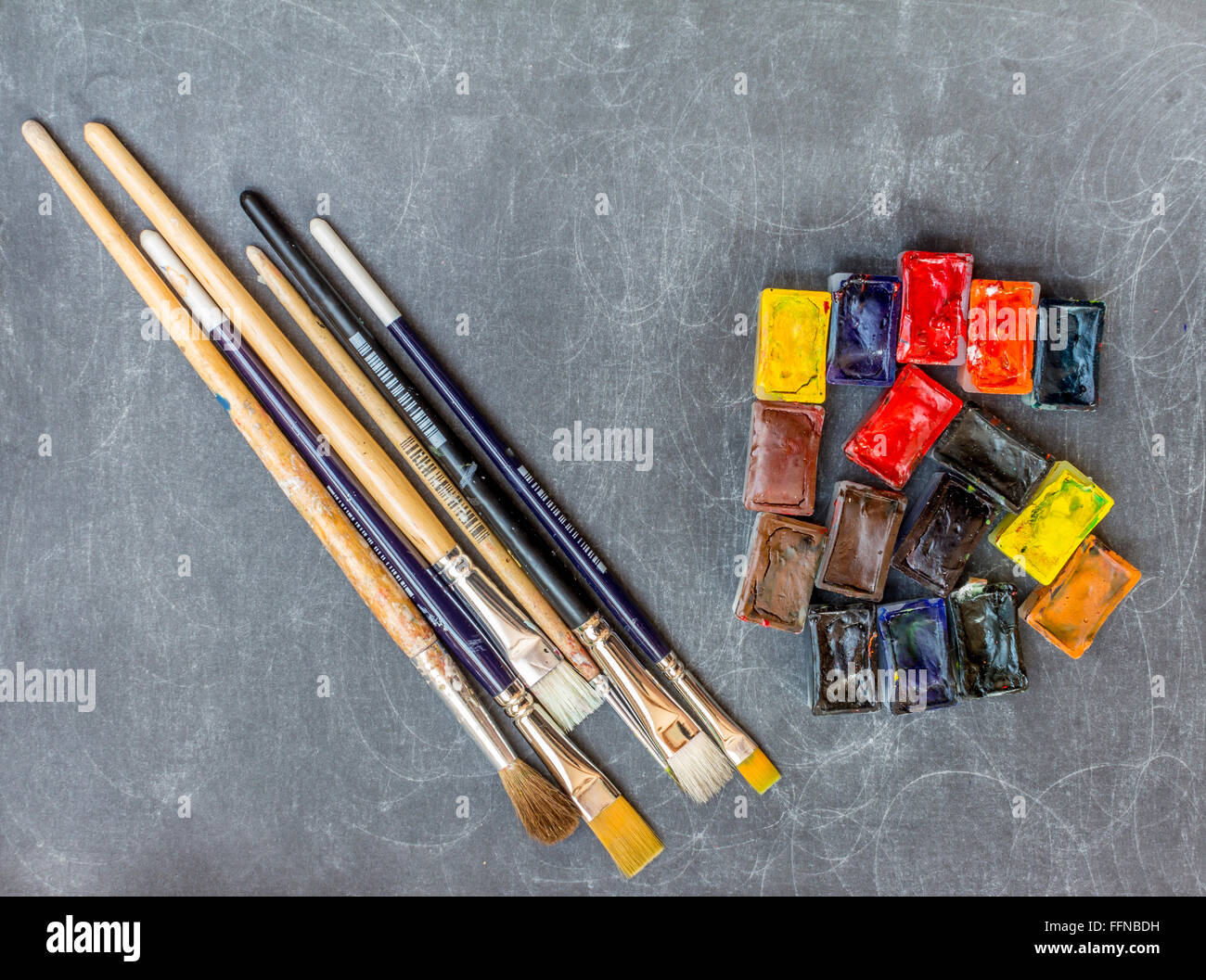 Watercolor cubes hi-res stock photography and images - Alamy