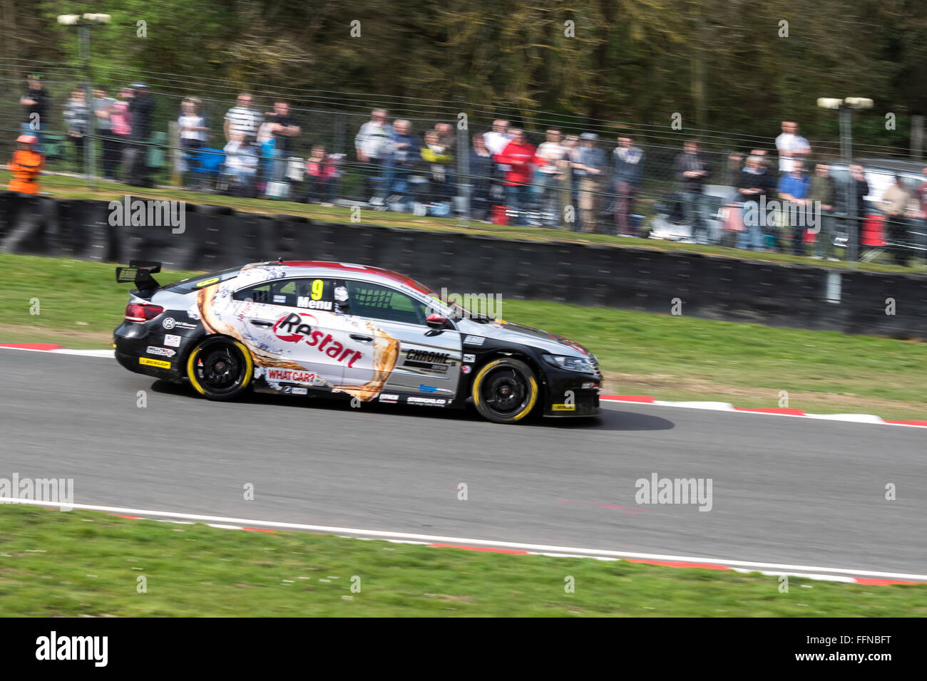 British Touring Car Championship Race March 2014 Stock Photo - Alamy