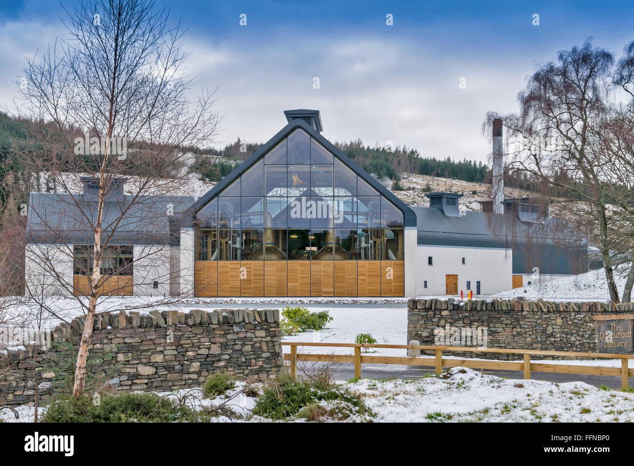 DALMUNACH A NEW AND MODERN WHISKY DISTILLERY AT CARRON SPEYSIDE ...