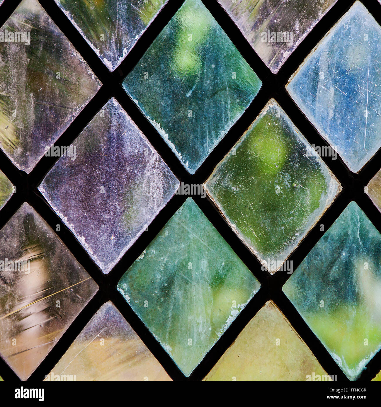 Colorful Stained Glass Pattern Stock Photo - Alamy