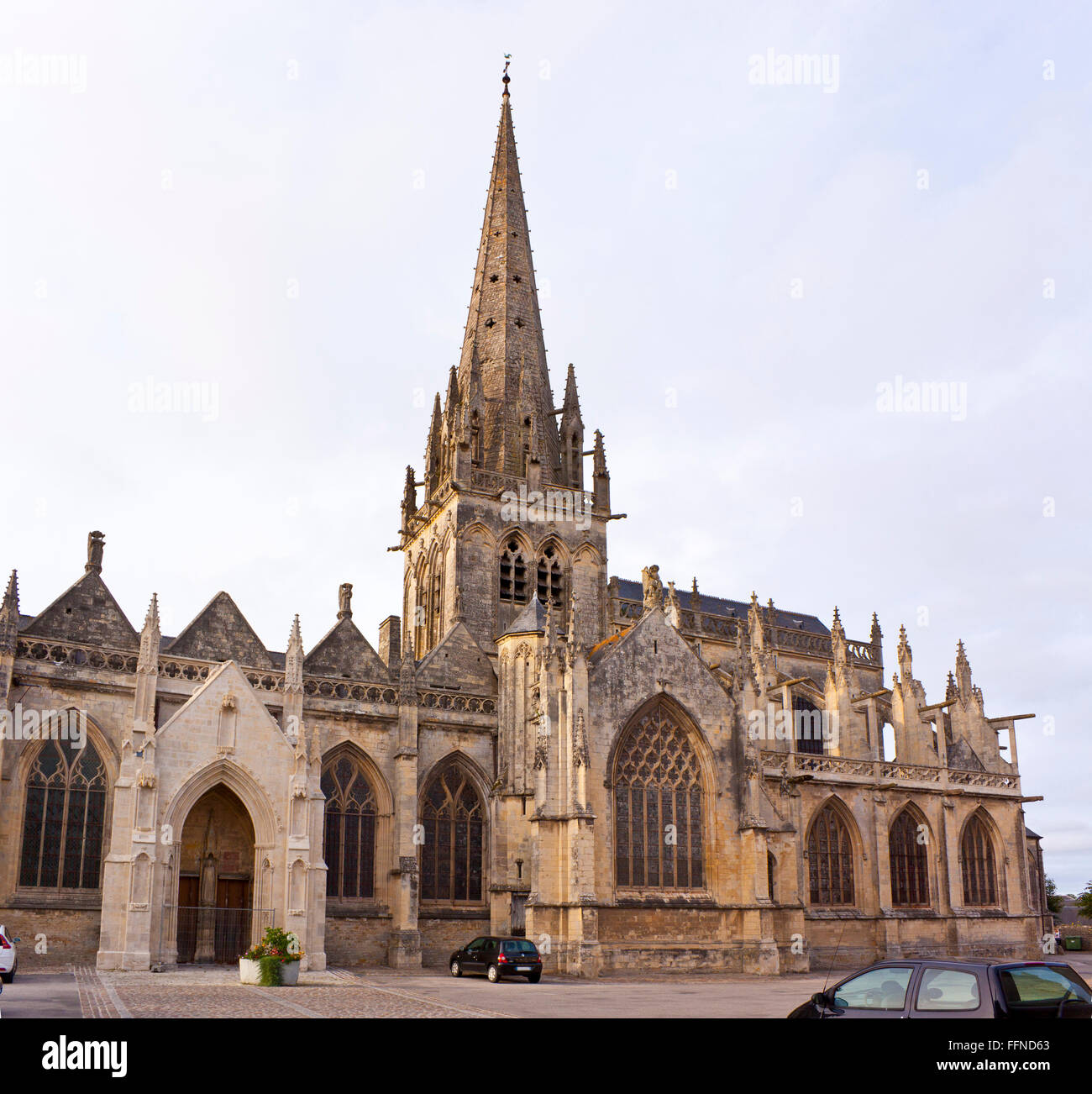 Carentan cathedral hi-res stock photography and images - Alamy