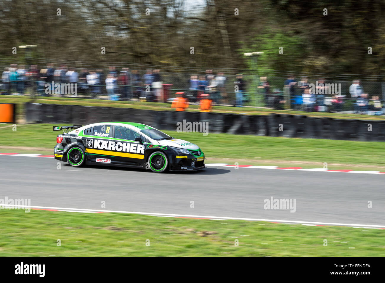 British Touring Car Championship Race March 2014 Stock Photo - Alamy