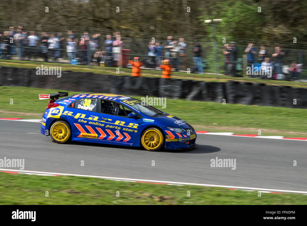 British Touring Car Championship Race March 2014 Stock Photo - Alamy