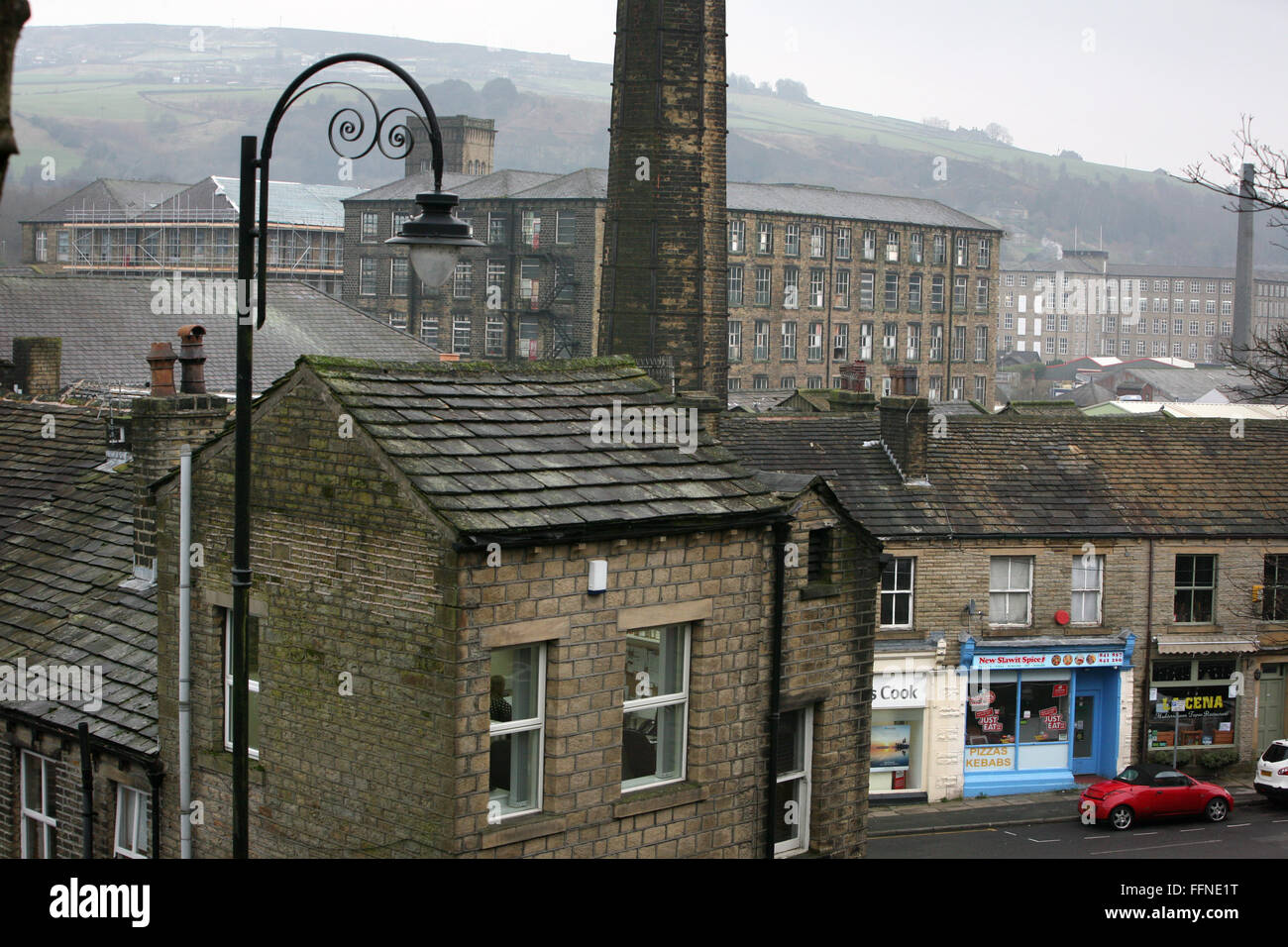 Slaithwaite West Yorkshire, UK Stock Photo - Alamy