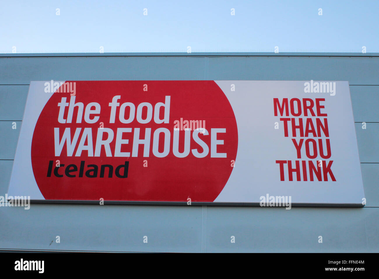 Cardiff, Wales, UK. 16th February, 2016. The new store sign at 'The ...