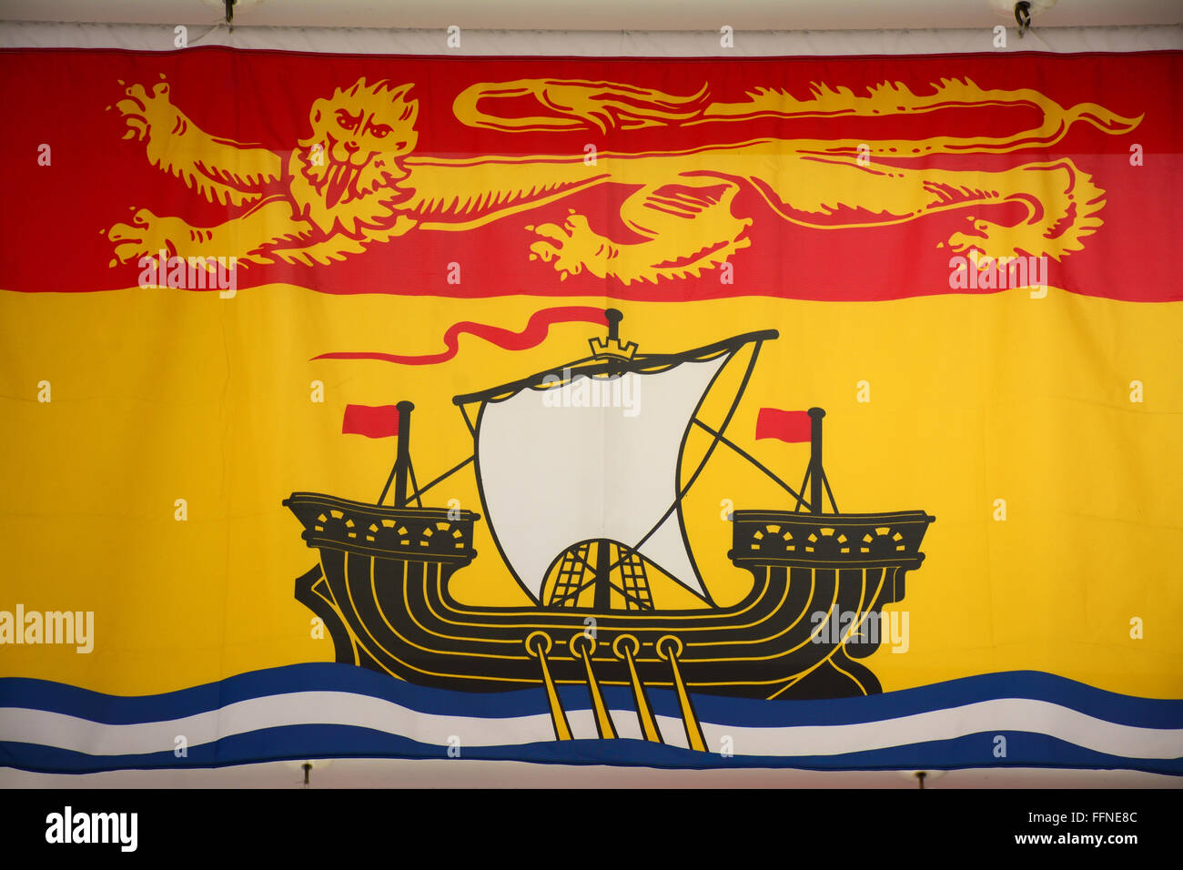 New brunswick coat of arms hi-res stock photography and images - Alamy