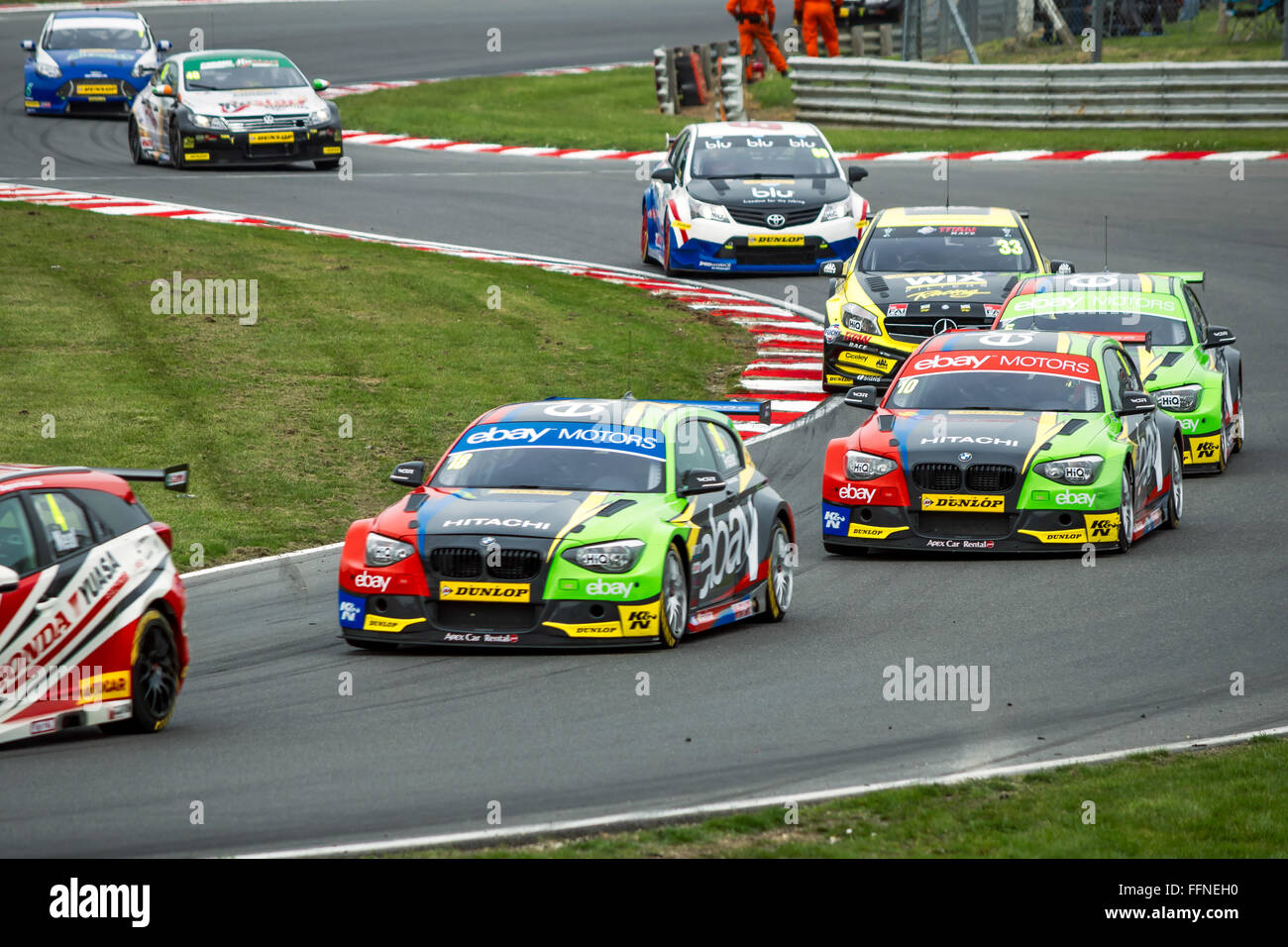 Touring Car Championship Race March 2014 Stock Photo - Alamy