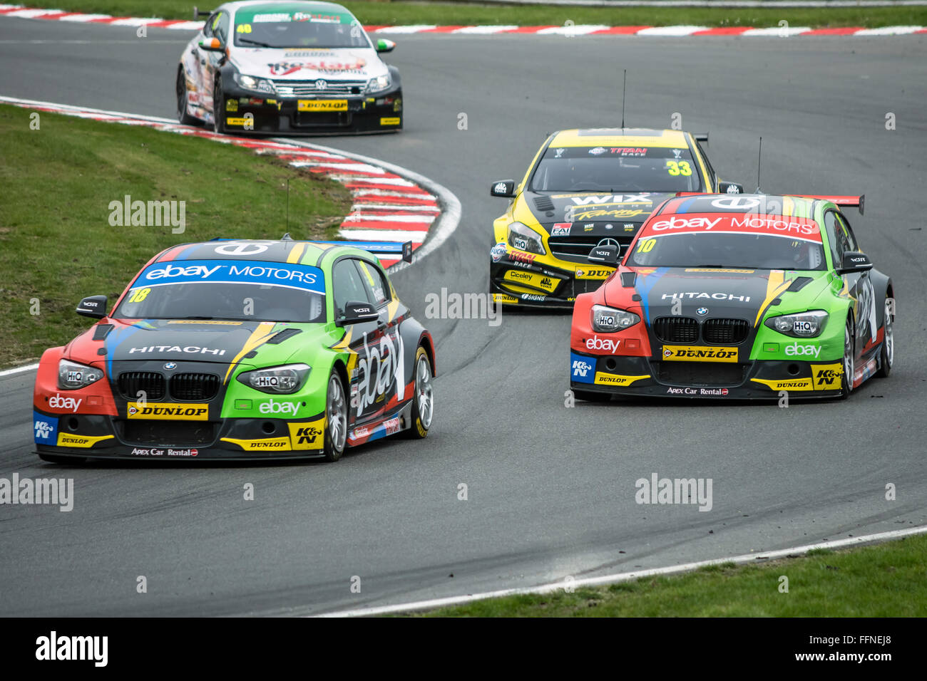Touring Car Championship Race March 2014 Stock Photo - Alamy