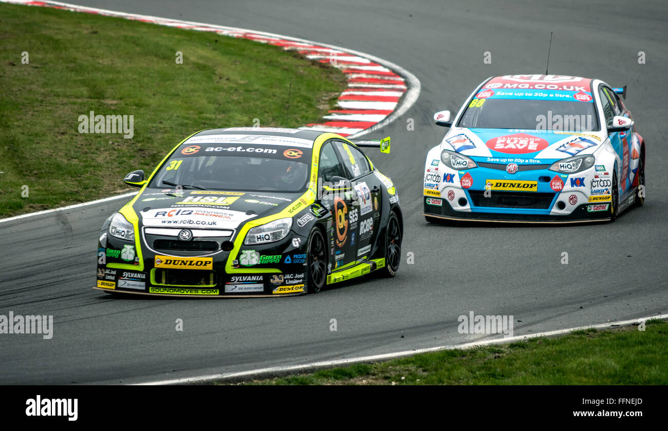 Touring Car Championship Race March 2014 Stock Photo - Alamy