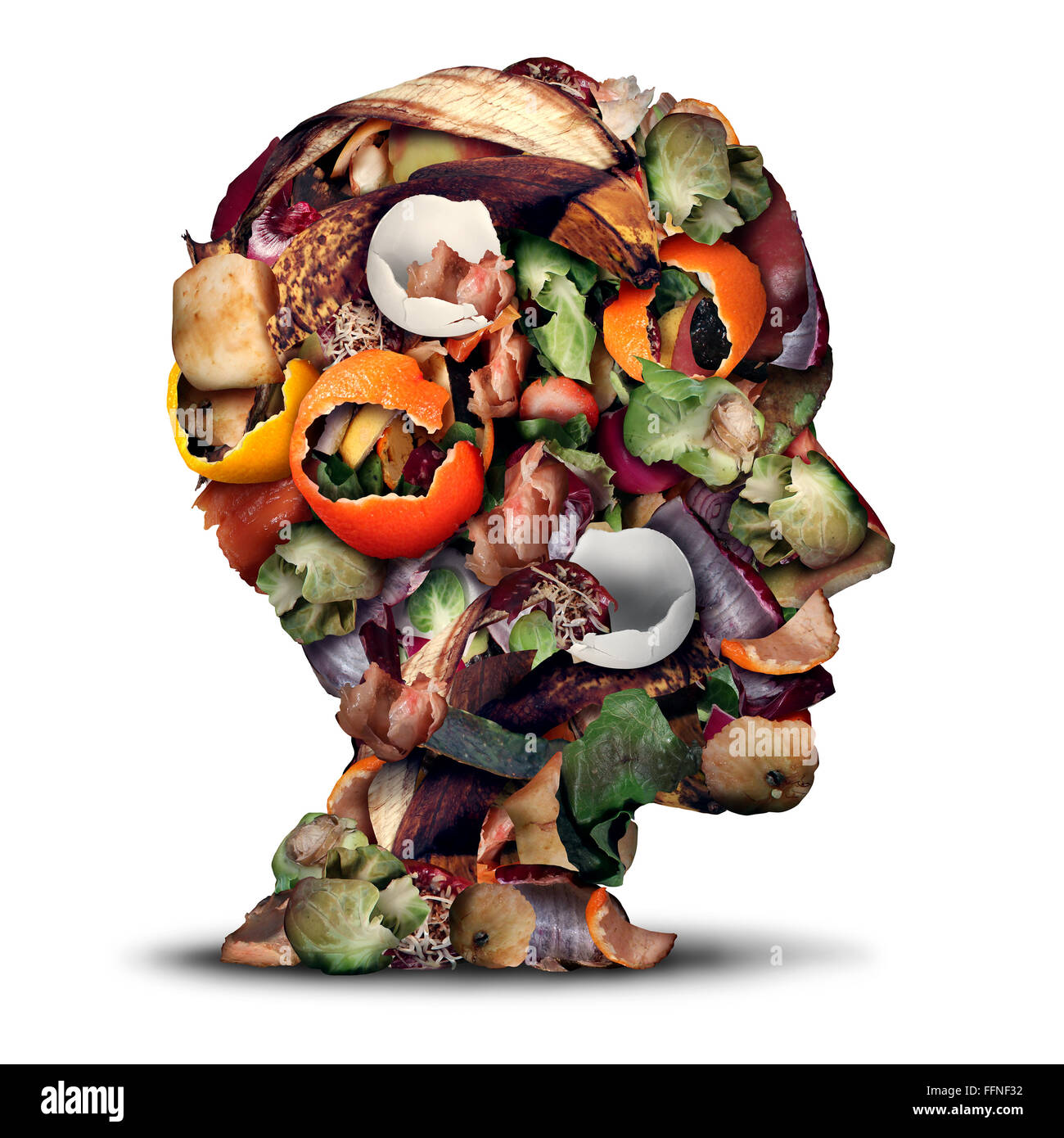 Food scraps kitchen Cut Out Stock Images & Pictures - Alamy
