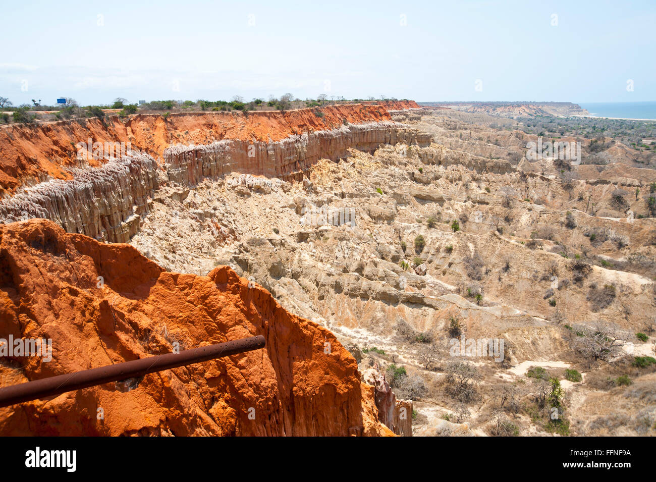 Miradouro da Lua is a set of cliffs 40 km south of Luanda, Angola. Over ...
