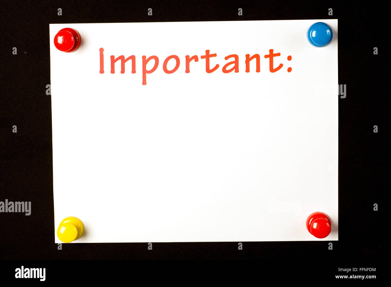 Important notice hi-res stock photography and images - Alamy
