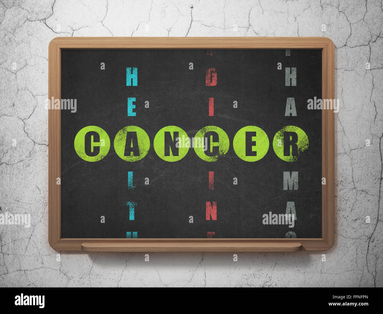 Health concept: Cancer in Crossword Puzzle Stock Photo - Alamy