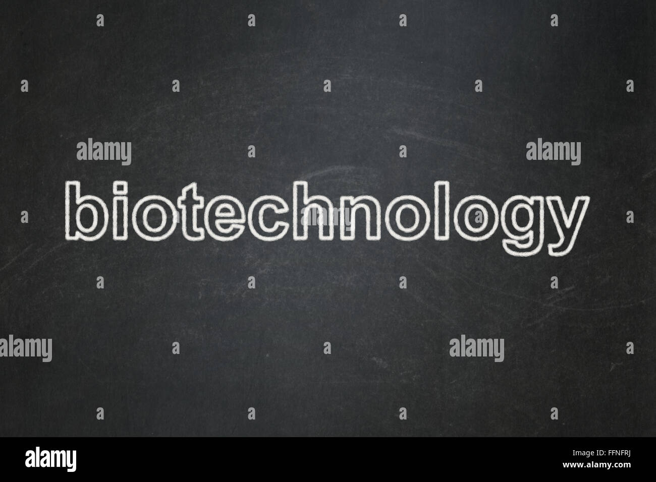 Science concept: Biotechnology on chalkboard background Stock Photo - Alamy