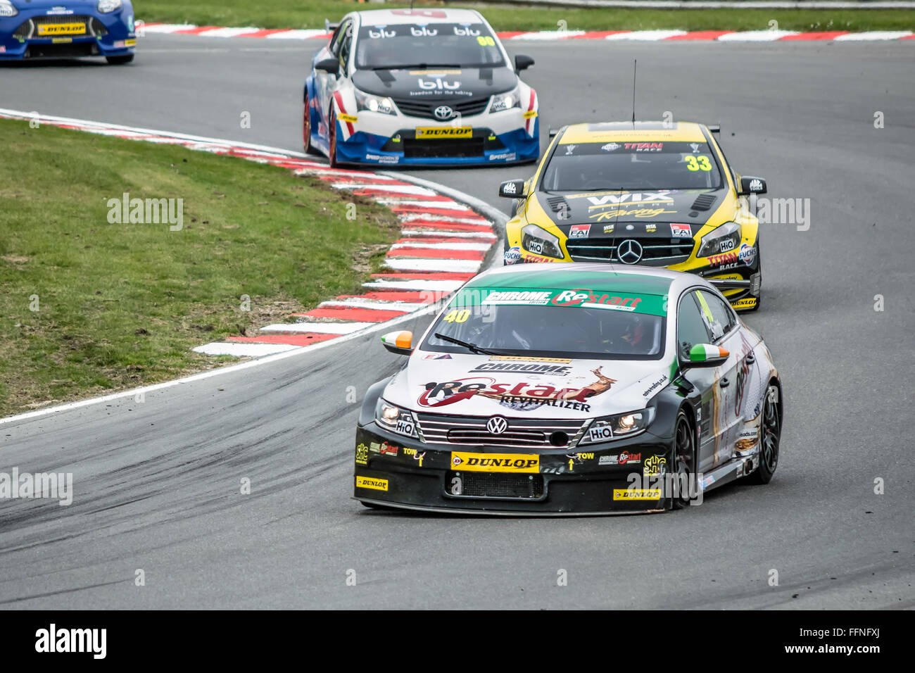 Touring Car Championship Race March 2014 Stock Photo - Alamy
