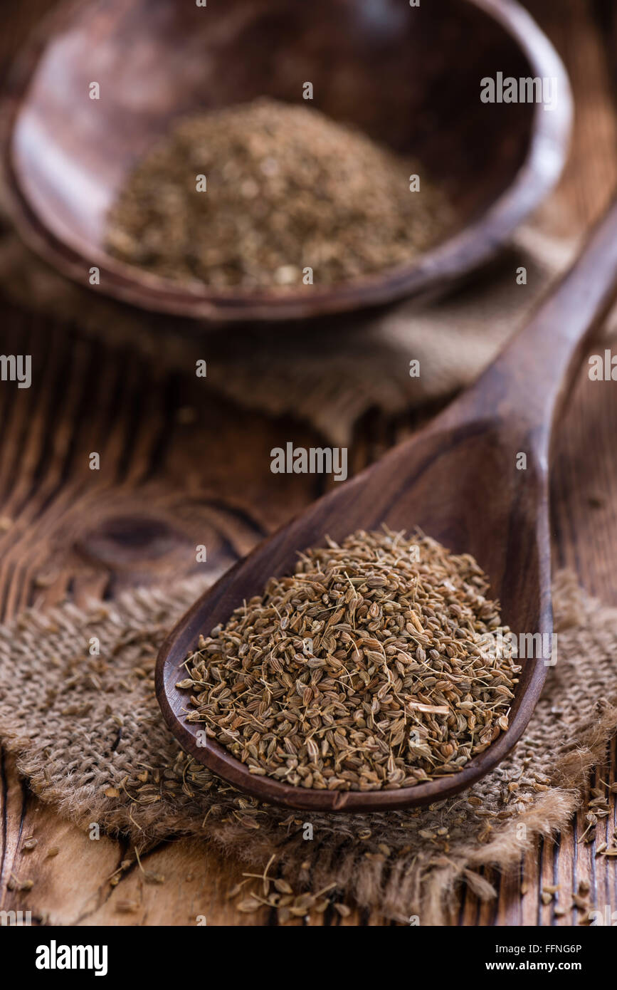 Portion of Anise Seeds (detailed close-up shot, selective focus Stock ...
