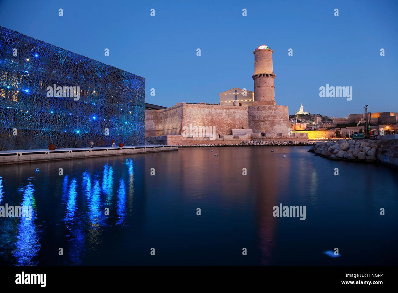Tower of Fort Saint Jean and museum of European and Mediterranean ...
