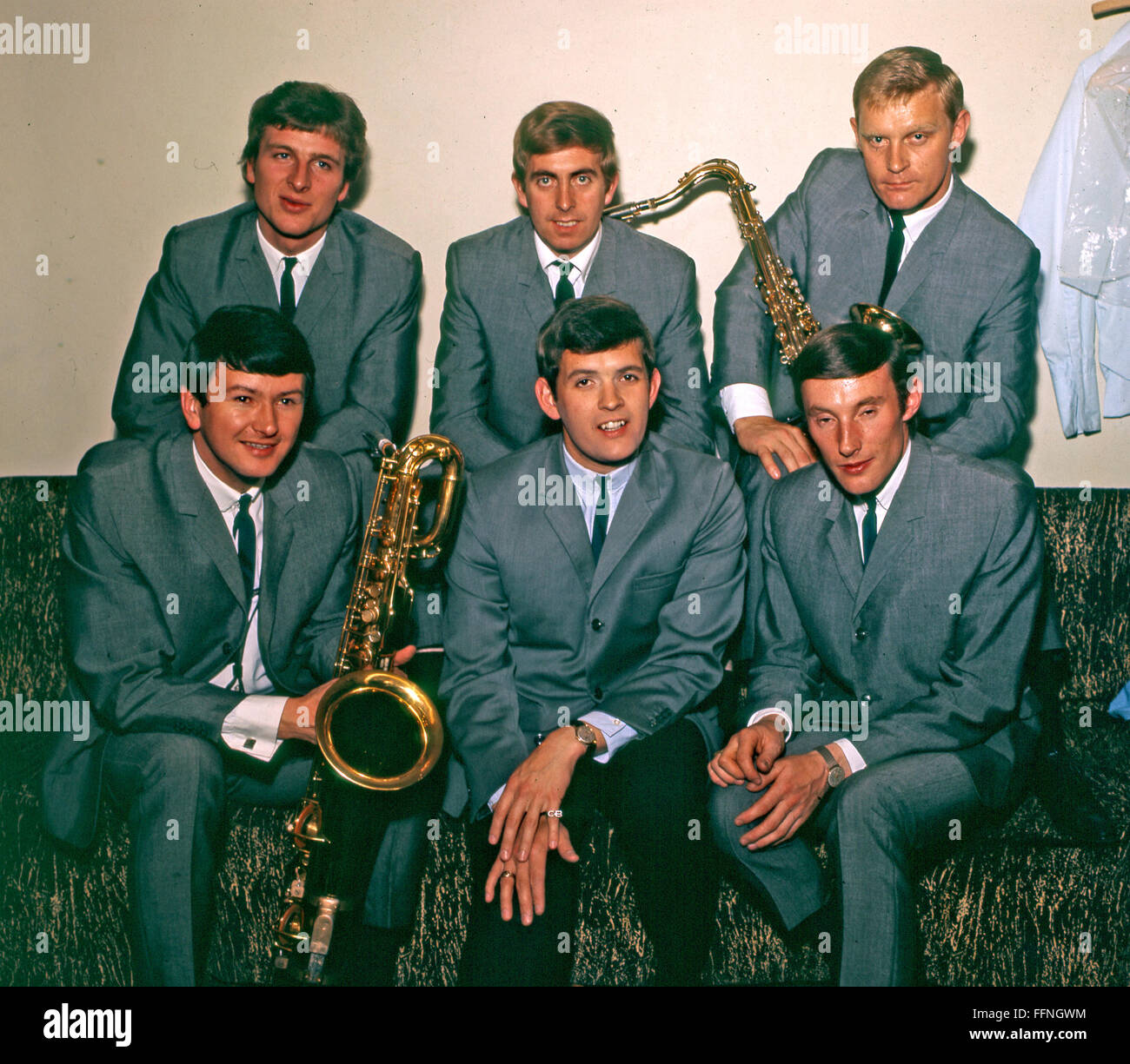 CLIFF BENNETT AND THE REBEL ROUSERS English R&B group in 1964 with ...
