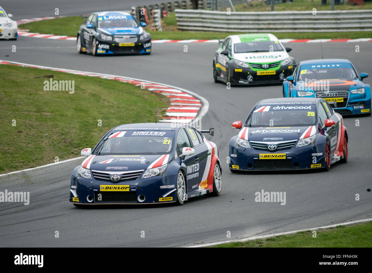 Touring Car Championship Race March 2014 Stock Photo - Alamy