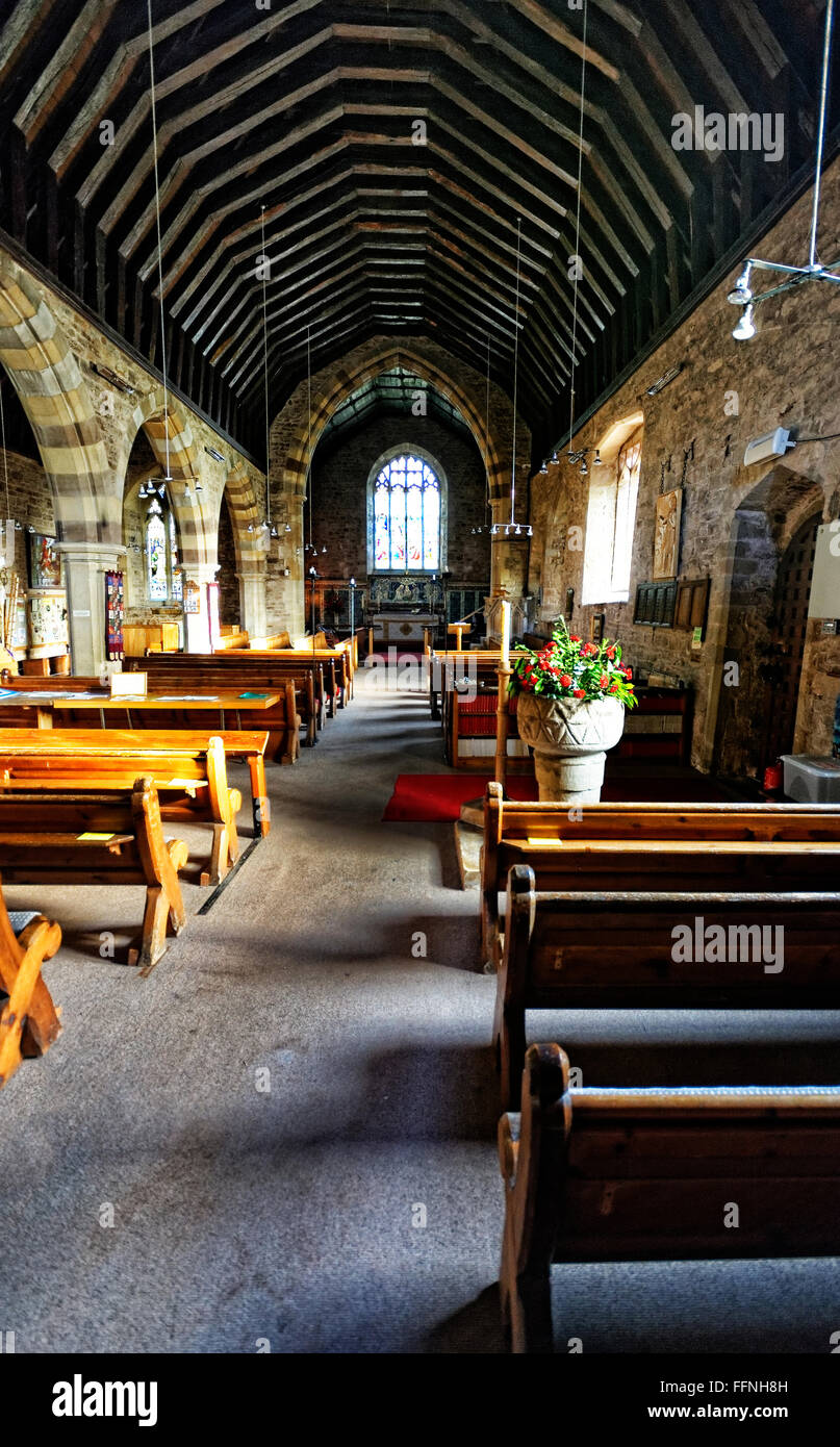 The church of St John the Baptist at Whitbourne is one of a group of ...