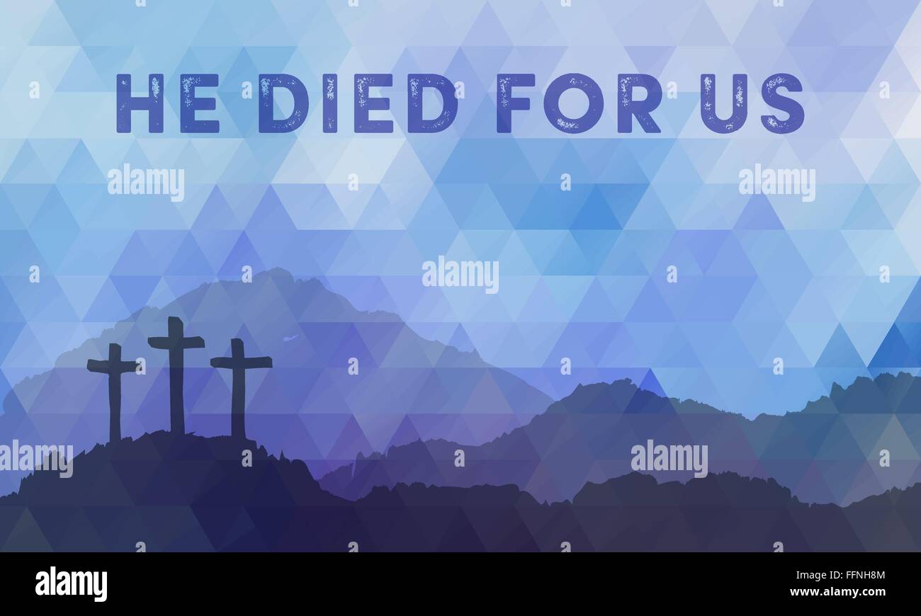 Jesus resurrection mosaic Stock Vector Images - Alamy