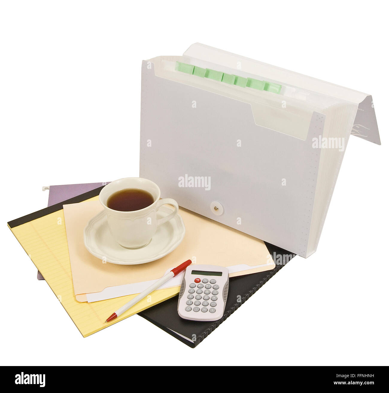 Home Office Morning Stock Photo - Alamy