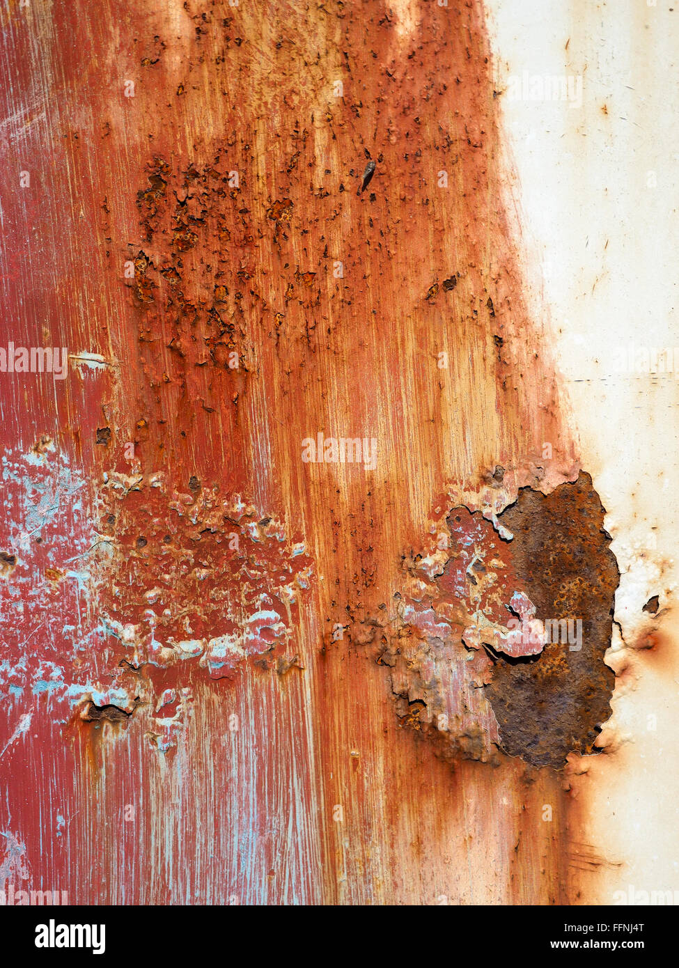 Abstract peeling paintwork on a boat in Faversham Stock Photo - Alamy