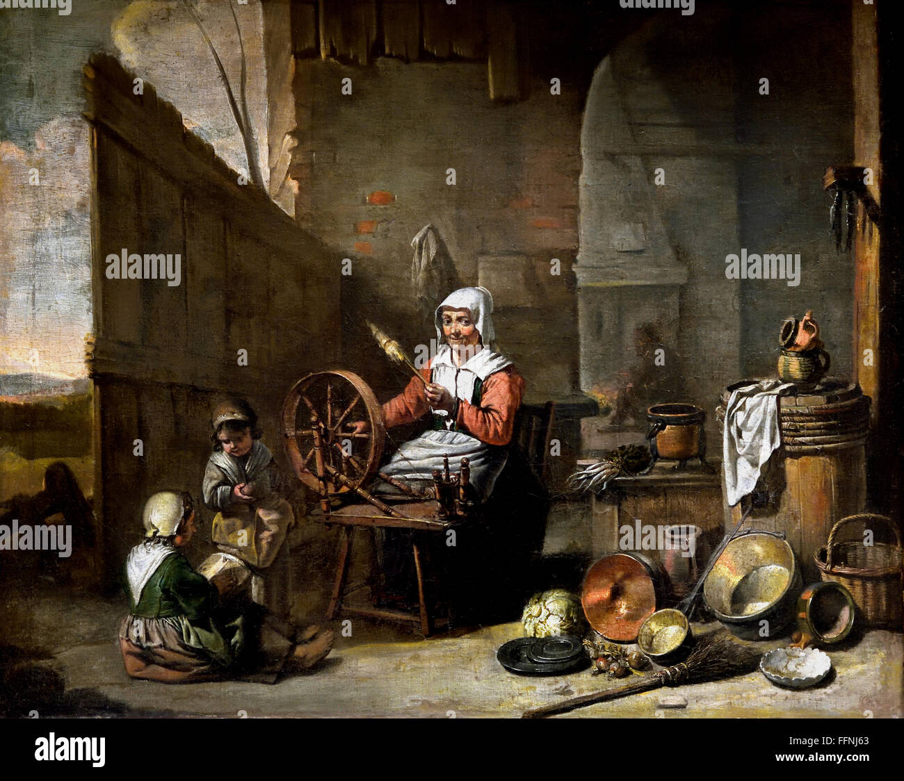 La Fileuse Le Maître de Béguin - The Spinner Active Master Beguin ...