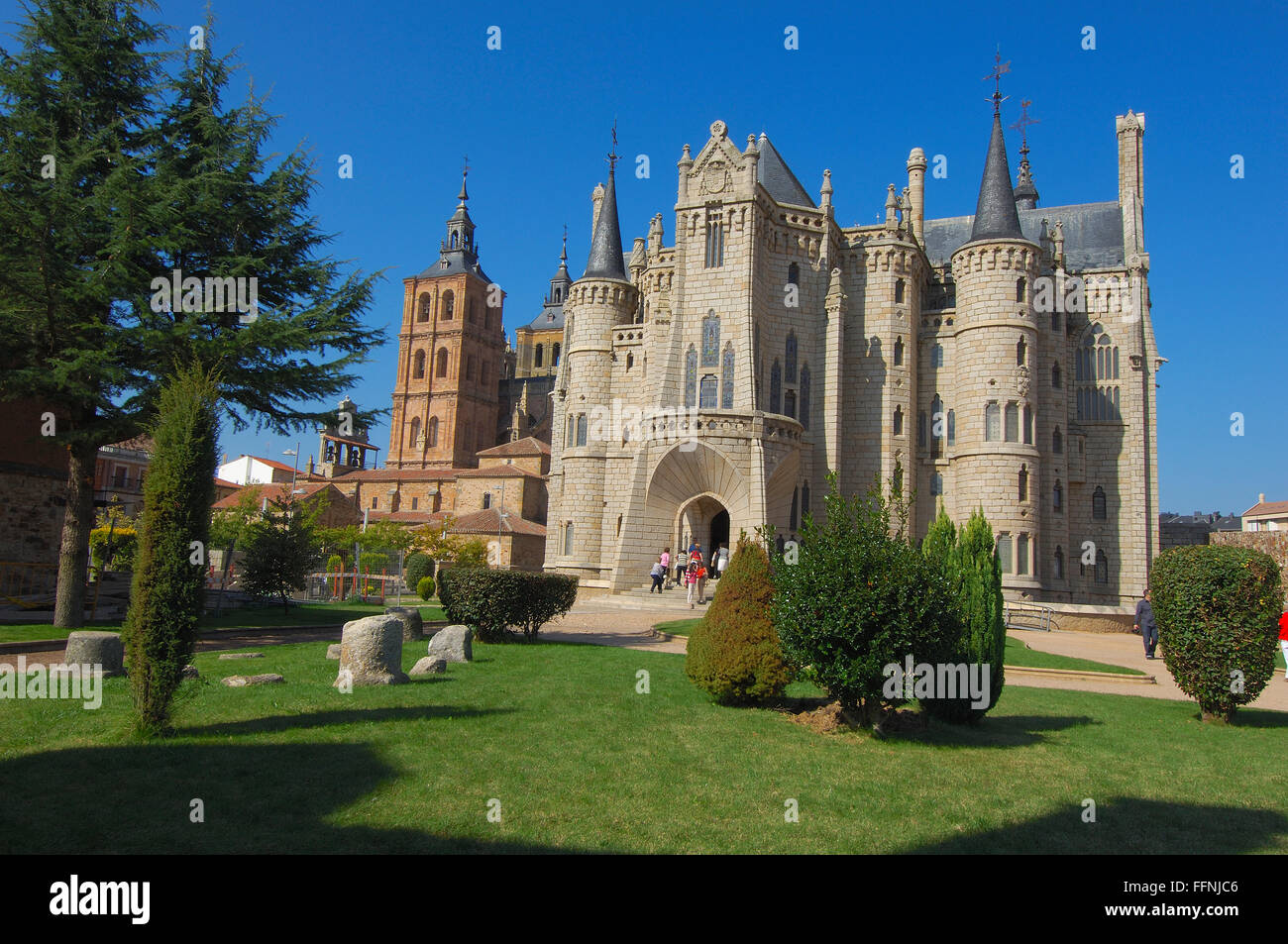 Gaudi palace now museun of the ways hi-res stock photography and images ...