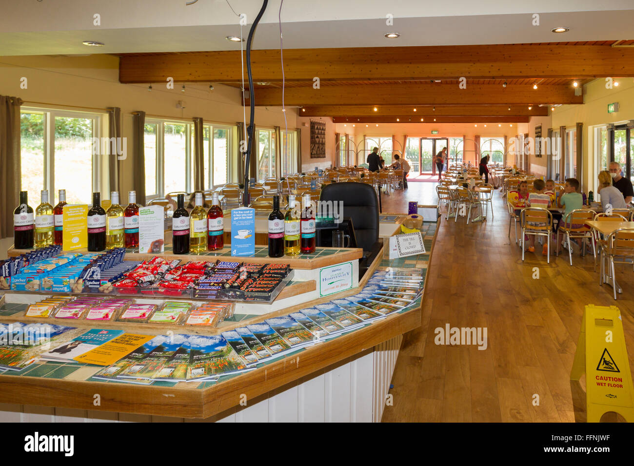 Durrell Wildlife Conservation Trust the DODO restaurant Stock Photo - Alamy